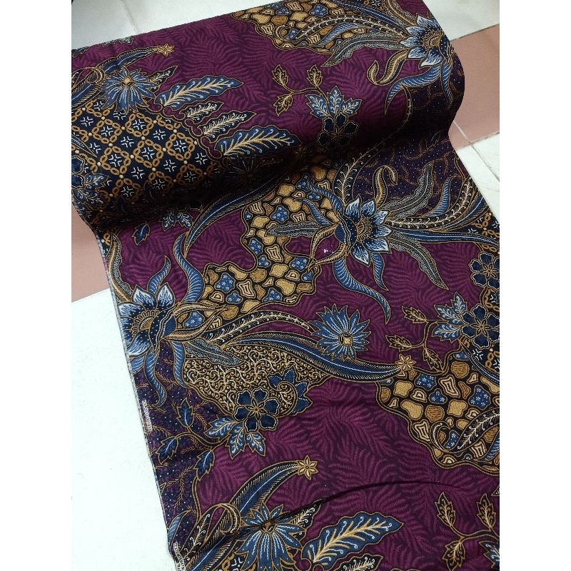 Jual KAIN BATIK KATUN PRINTING GUSTI BUWONO ORIGINAL // BAHAN BAJU BATIK KATUN EXCLUSIVE BATU ...