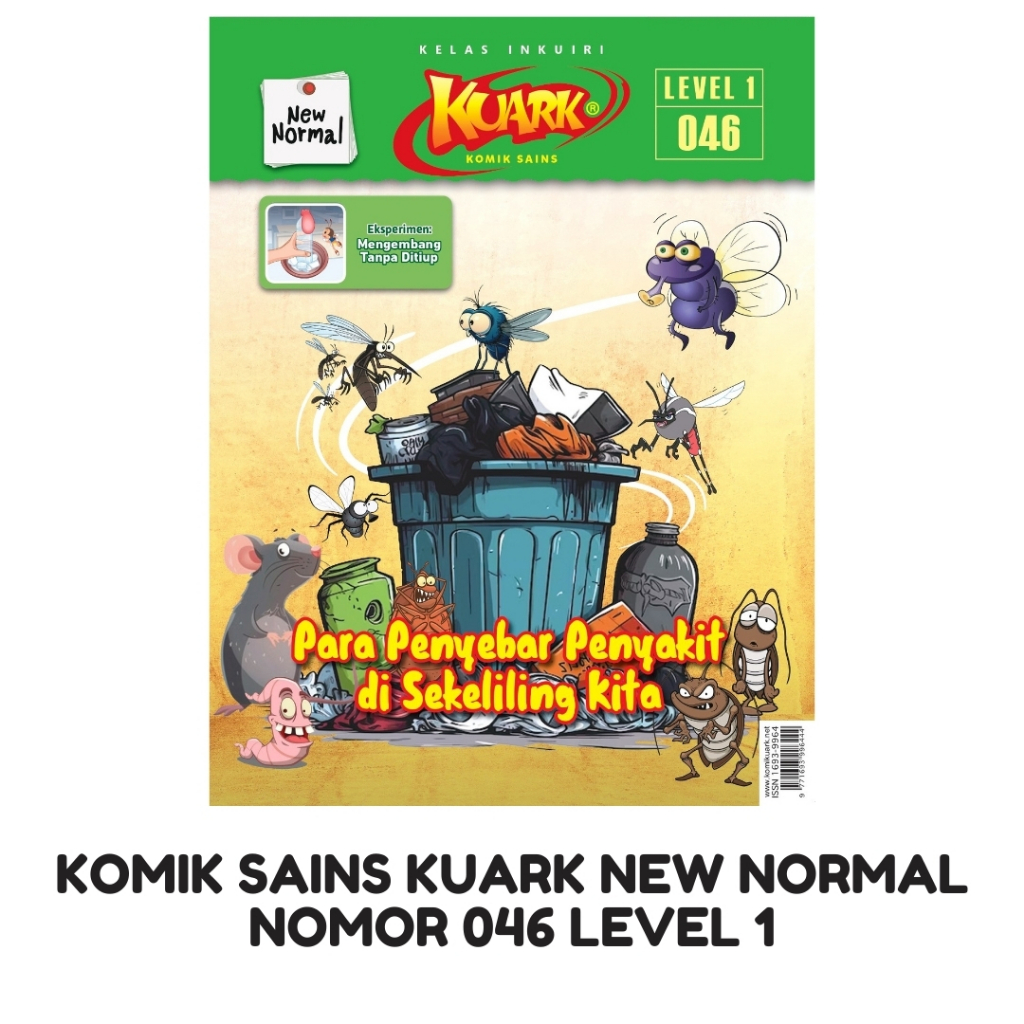 Jual KUARK Komik Sains Level I Nomor 046 New Normal MATERI OSK 2025 | Shopee Indonesia