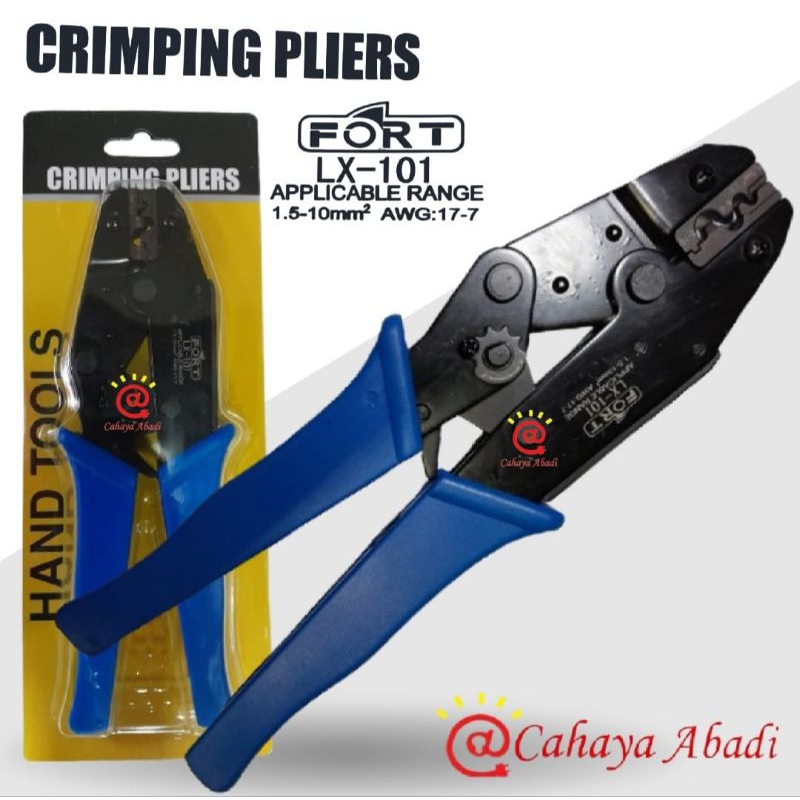 Jual Tang Skun LX-101 1.5-10mm FORT / Tang Crimping / Crimping Pliers ...