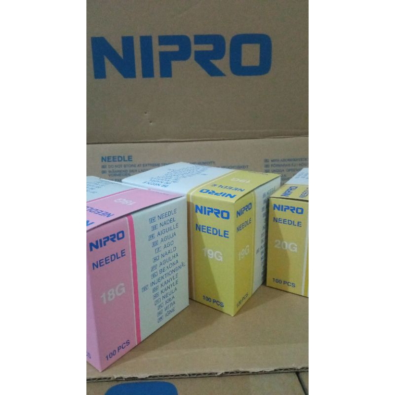 Jual Nipro Needle Jarum Fashdu si 50pcs | Shopee Indonesia