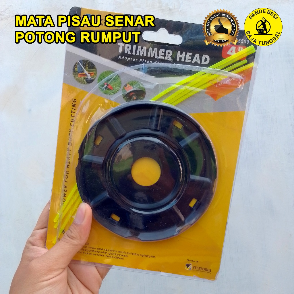 Jual KDK Mata Pisau Senar Mesin Potong Rumput / Mowing Trimmer Head ...