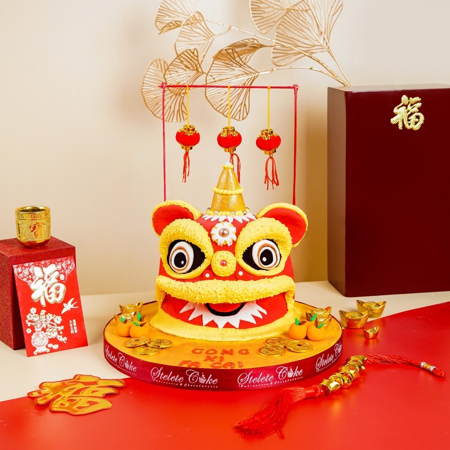 Jual CNY2025/Barongsai Cake/Kue Imlek/Imlek/Hampers/Parcel | Shopee ...