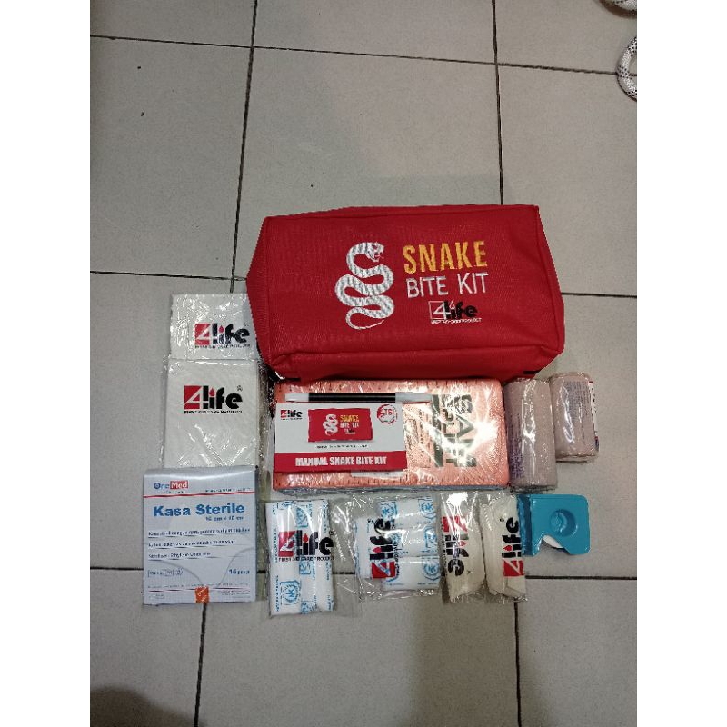 Jual SNAKE BITE KIT 4LIFE ORIGINAL / FIRST AIDS KIT P3K GIGIT ULAR ...