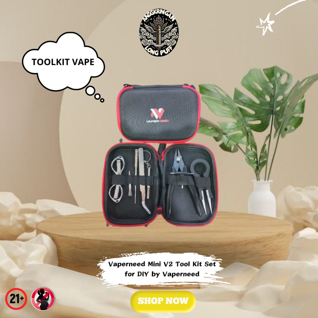 Jual Vaperneed Mini V2 Tool Kit Set for DIY by Vaperneed / ToolKit vape ...