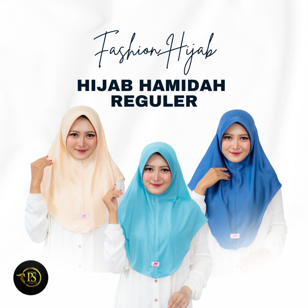 Jual Hijab Instan Daily Bergo Hamidah Size M & L - Causal Style | Shopee Indonesia