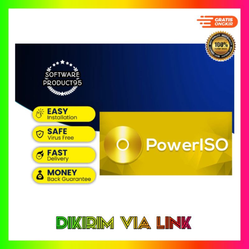 Jual PowerISO V9 New!! PRO FULL VERSION [WIN] | Shopee Indonesia