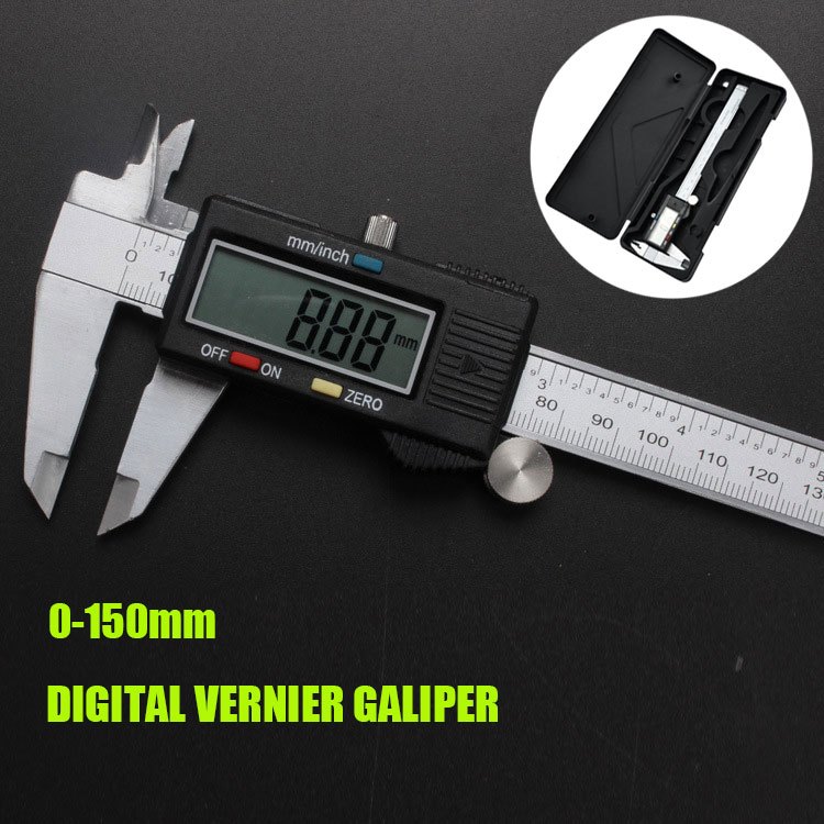Jual Jangka Sorong Stainless Steel Digital Display / Micrometer / Caliper - Sigmat -0-150MM ...