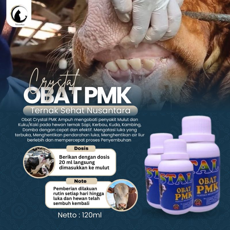 Jual OBAT PMK SAPI CRYSTAL AMPUH OBATI PENYAKIT MULUT DAN KUKU KAKI ...