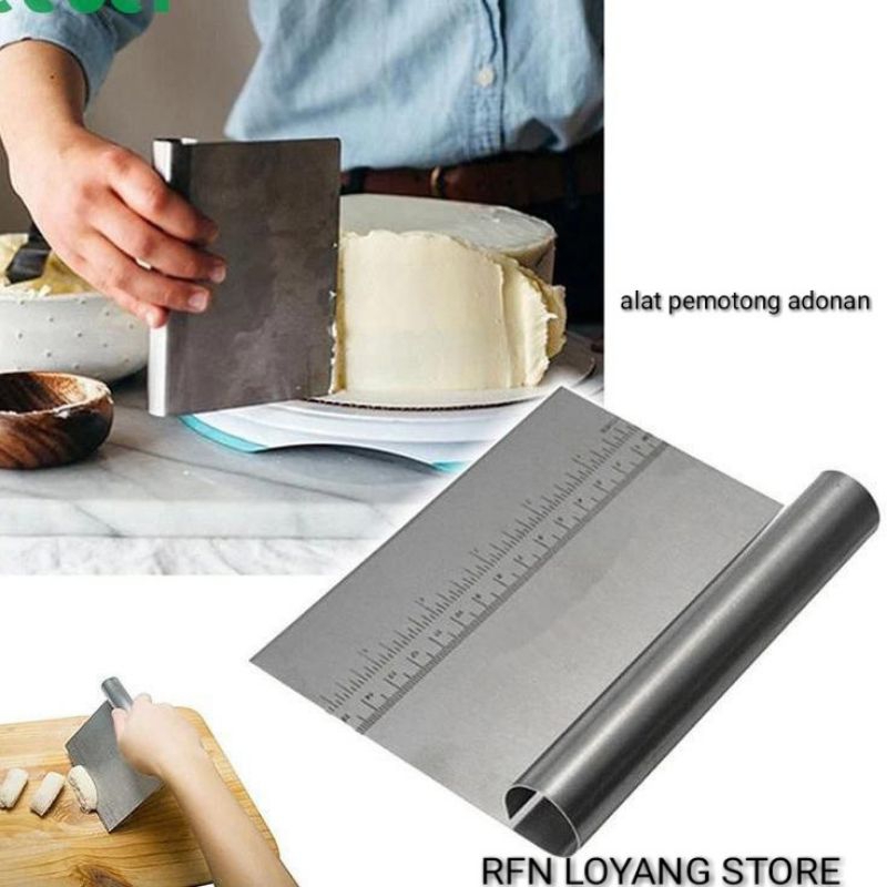 Jual scraper pemotong adonan kue/roti | Shopee Indonesia