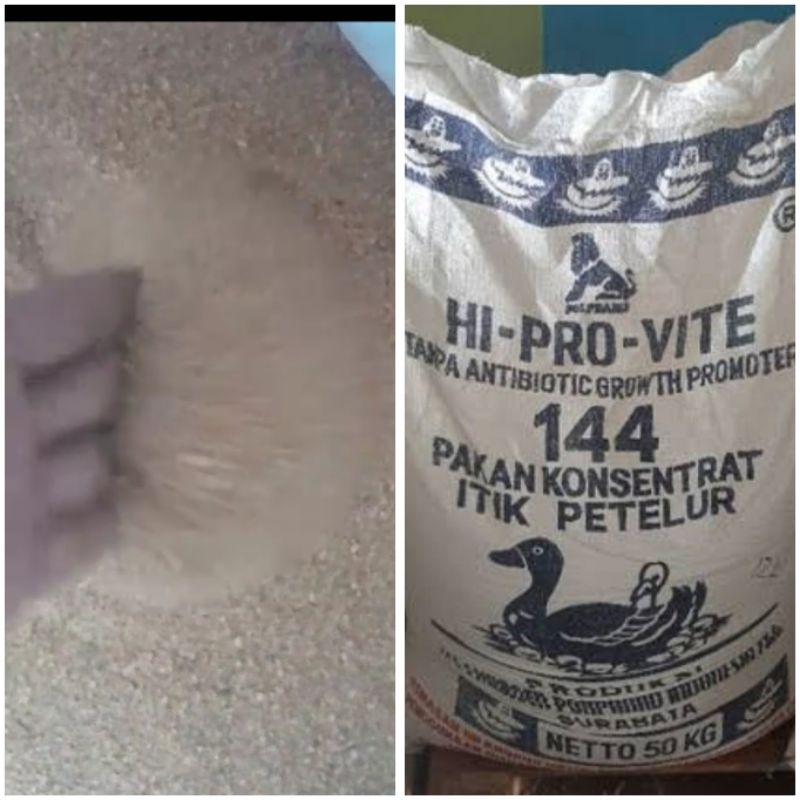 Jual KONSENTRAT ITIK PETELUR 144 PAKAN CAMPURAN TERNAK 1 KG HI PRO BITE ...