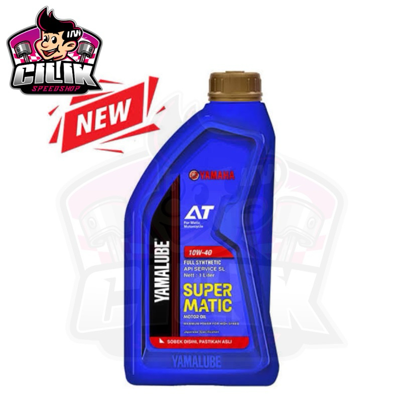 Jual OLI YAMALUBE SUPER MATIC SAE 10W-40 FULL SYNTHETIC 1 LITER ...