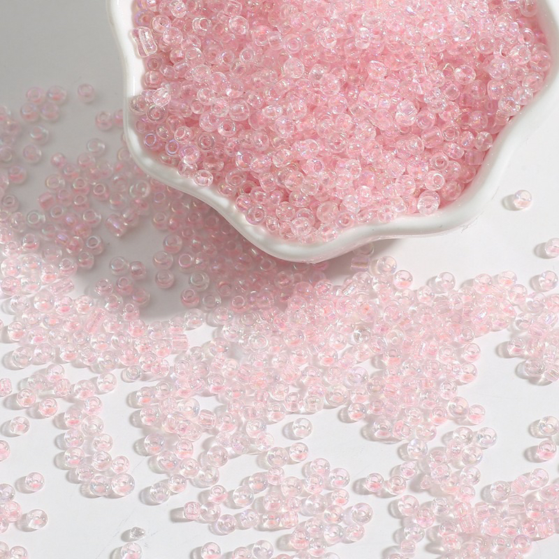 Jual (10gr) M02 Manik Pasir Kaca Mote 3mm 4mm | Shopee Indonesia