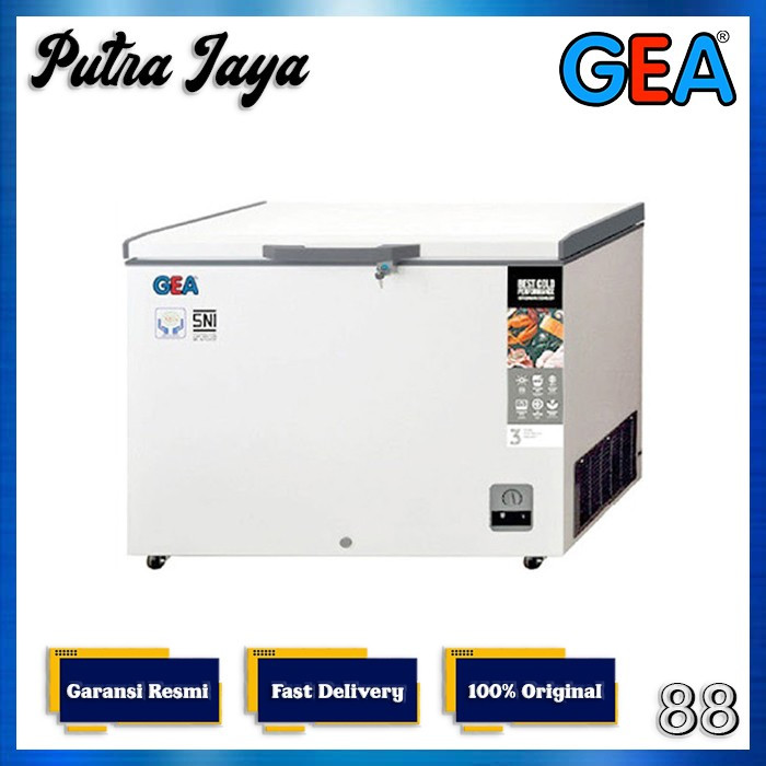Jual GEA Chest Freezer Box GEA AB 318 R / AB318R 318 Liter | Shopee ...