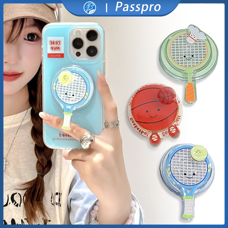 Jual Pop Socket Aesthetic Table Tennis Badminton Racket Pop Socket Lucu ...
