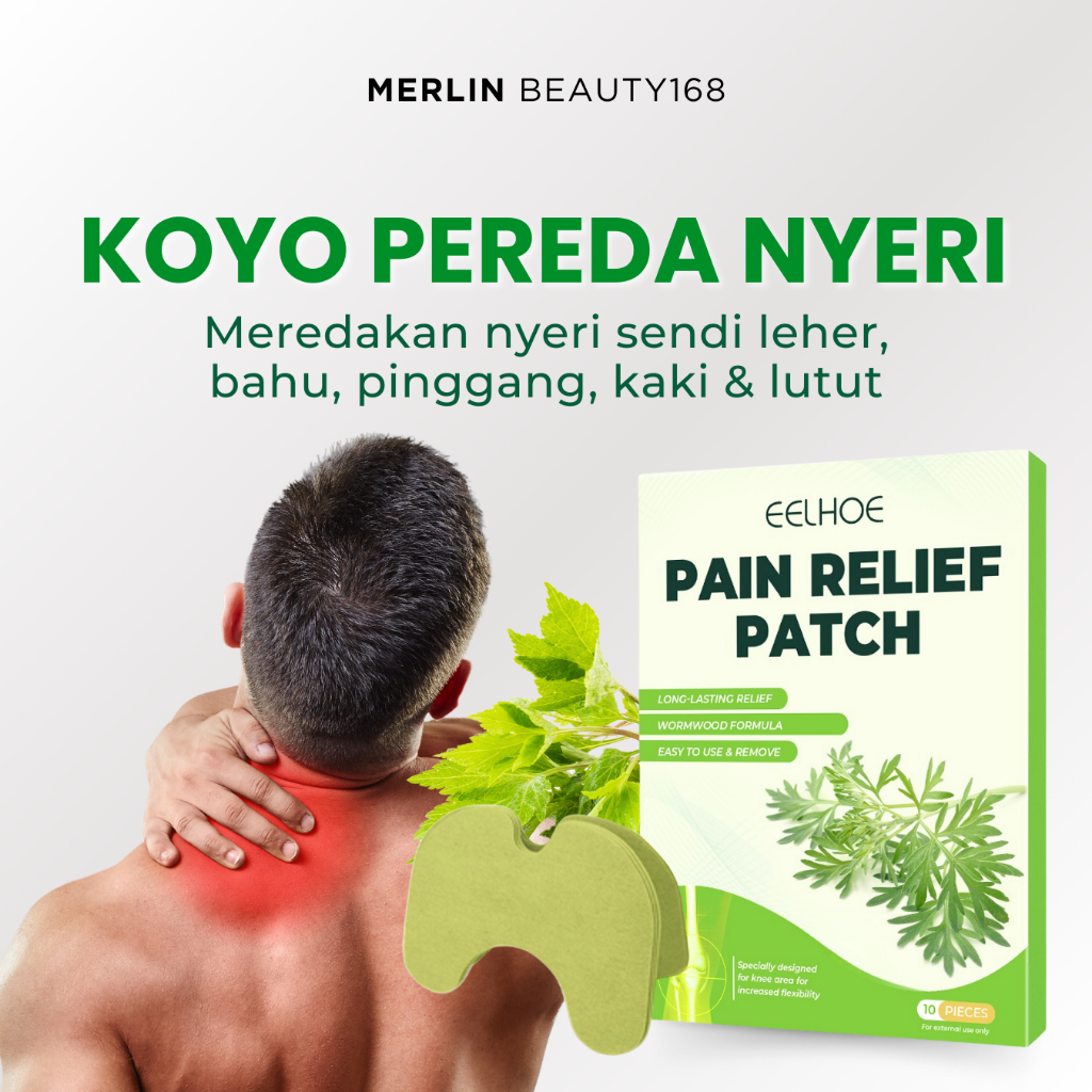 Jual EELHOE Wormwood Pain Relief Patch Meringankan obat nyeri Sendi Tulang Belakang Lumbar ...