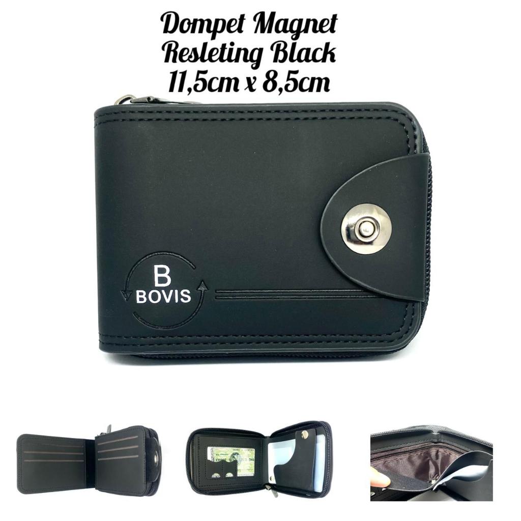 Jual Dompet Magnet Resleting 11.5cm x 8.5cm untuk pria atau wanita ...