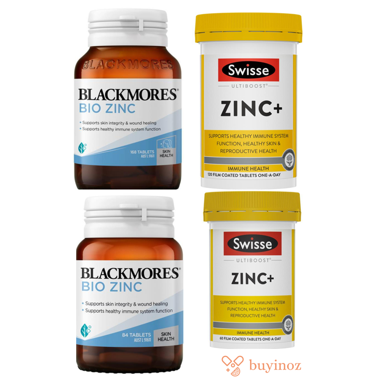Jual Swisse Ultiboost Zinc+ Imun Tubuh isi 60 120 Tablets or Blackmores ...