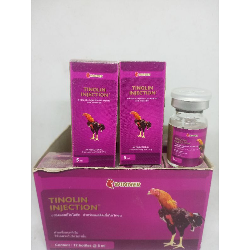 Jual tinolin injection antibiotik cair injeksi produk medion kemasan ...