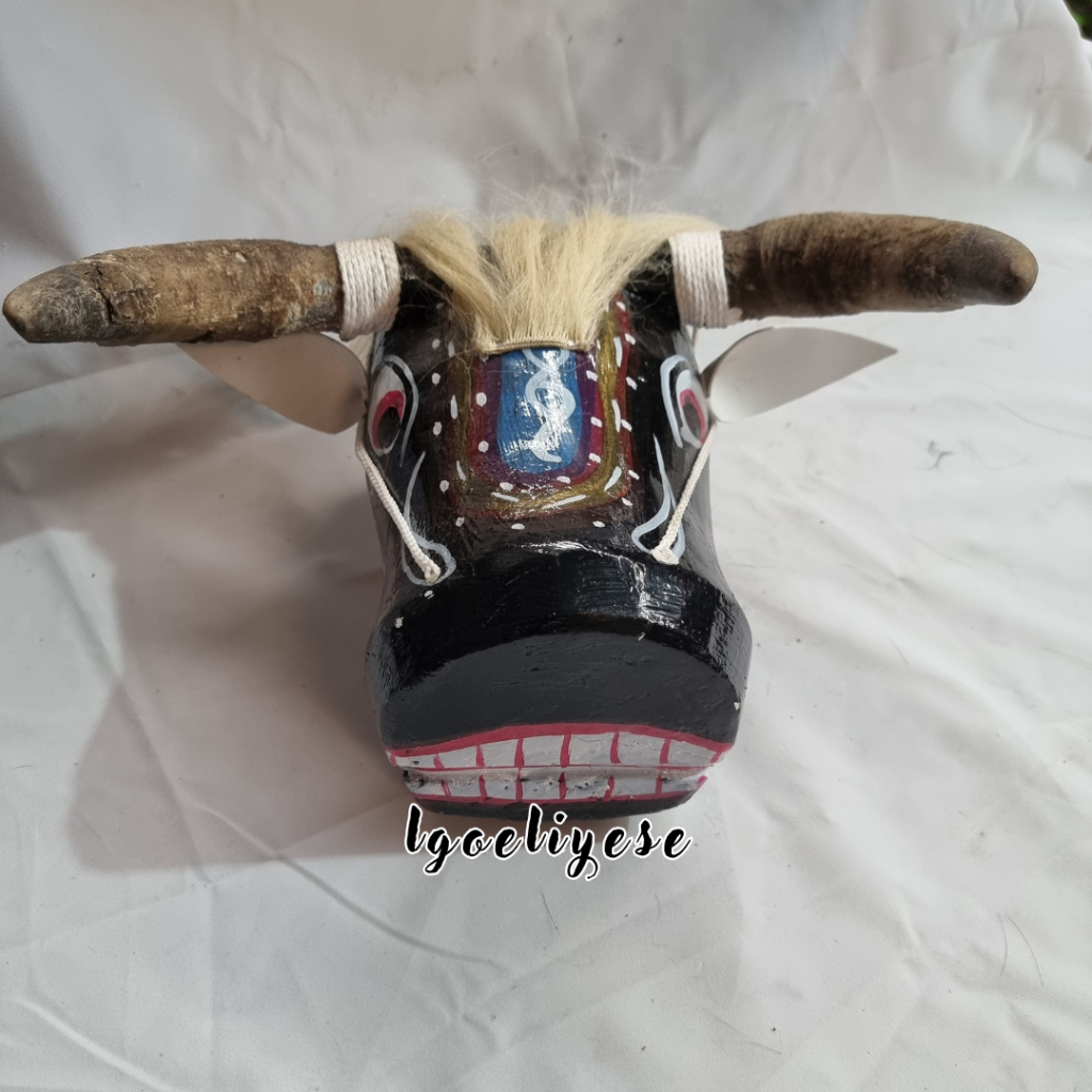Jual Bantengan Mberot Tanduk Asli Mainan Bantengan Kesenian Tradisional ...
