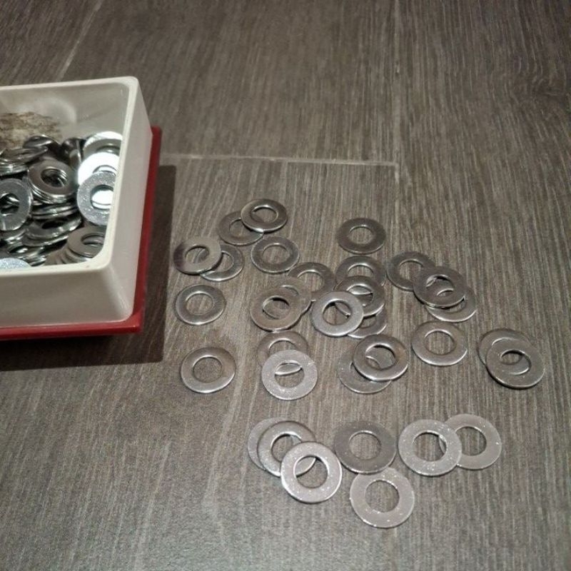 Jual Ring Plate Pivot Vbrake / Washer Stainless M8 | Shopee Indonesia