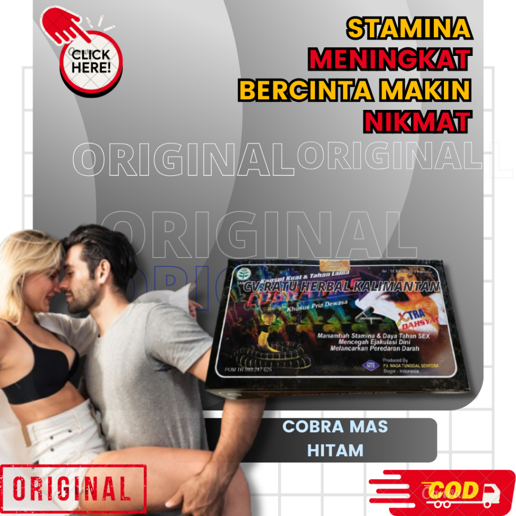 Jual KAPSUL COBRA MAS HITAM ORIGINAL 10 SASET | Shopee Indonesia