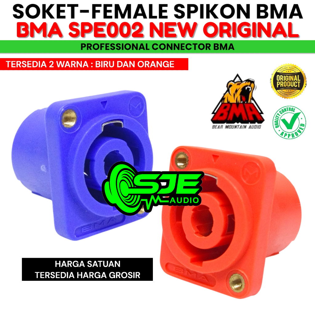 Jual SOKET SPIKON BMA ASLI SOCKET SPIKON BMA SPE002 BMA SPE-002 SPE 002 ...