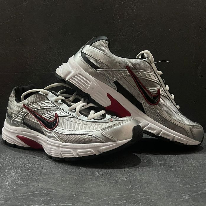 Jual NIKE INTIATOR METALLIC SILVER RED | Shopee Indonesia
