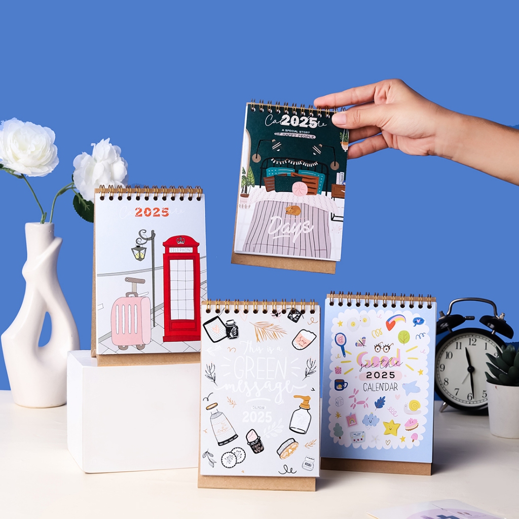 Jual Calendar Meja A6 2026 - Ukuran A6 - Kalender Meja Aesthetic ...