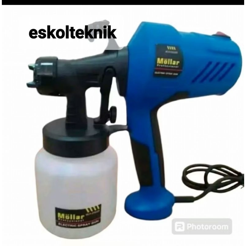 Jual Mesin Spray Gun Electric MOLLAR/Electric Spray Gun MOLLAR/Alat Cat ...
