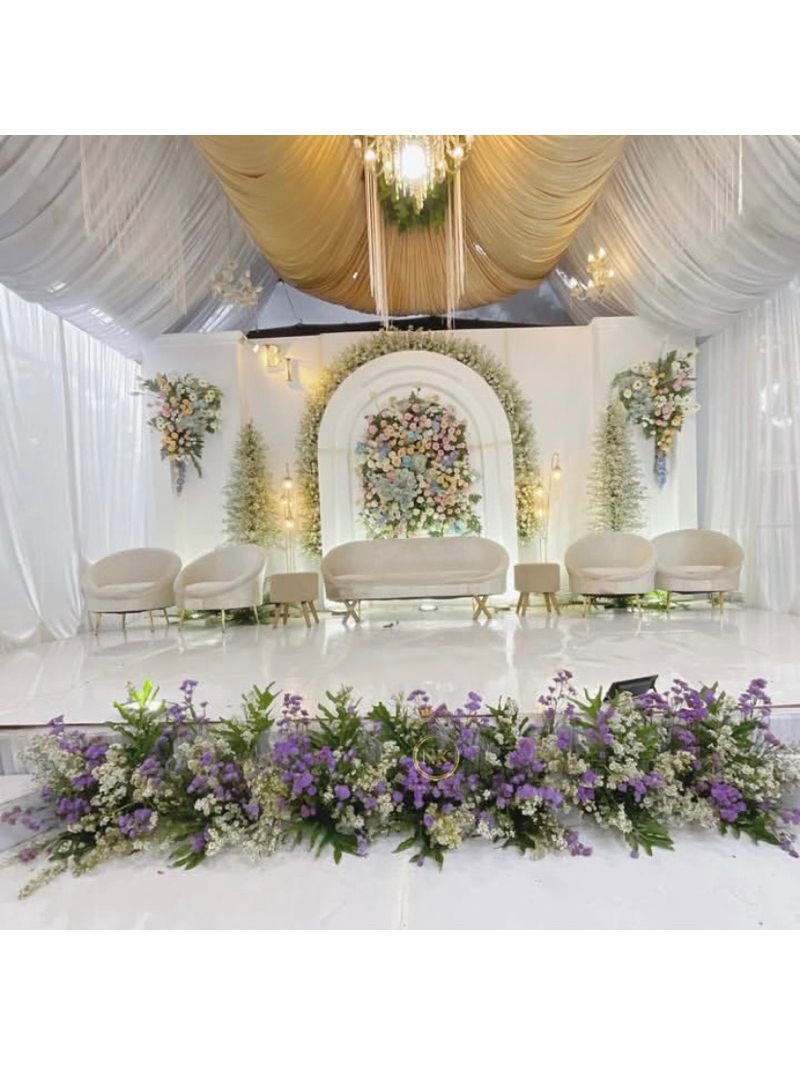 Jual Kain Filamin/Kain Dekorasi/Dekor Tenda Lamaran/Kain Backdrop ...