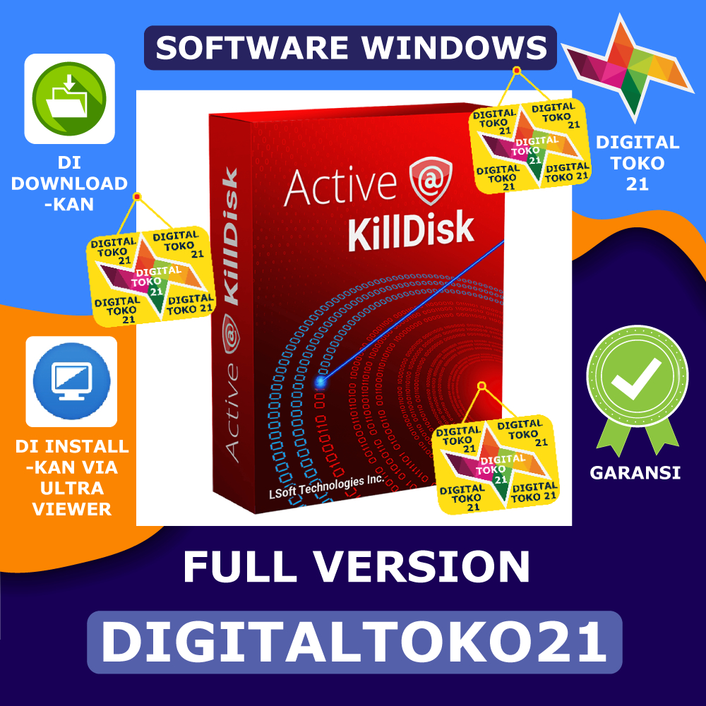 Jual [Diinstallkan] Active KillDisk Ultimate 25.0.11 Full Version Software PC Komputer Laptop ...