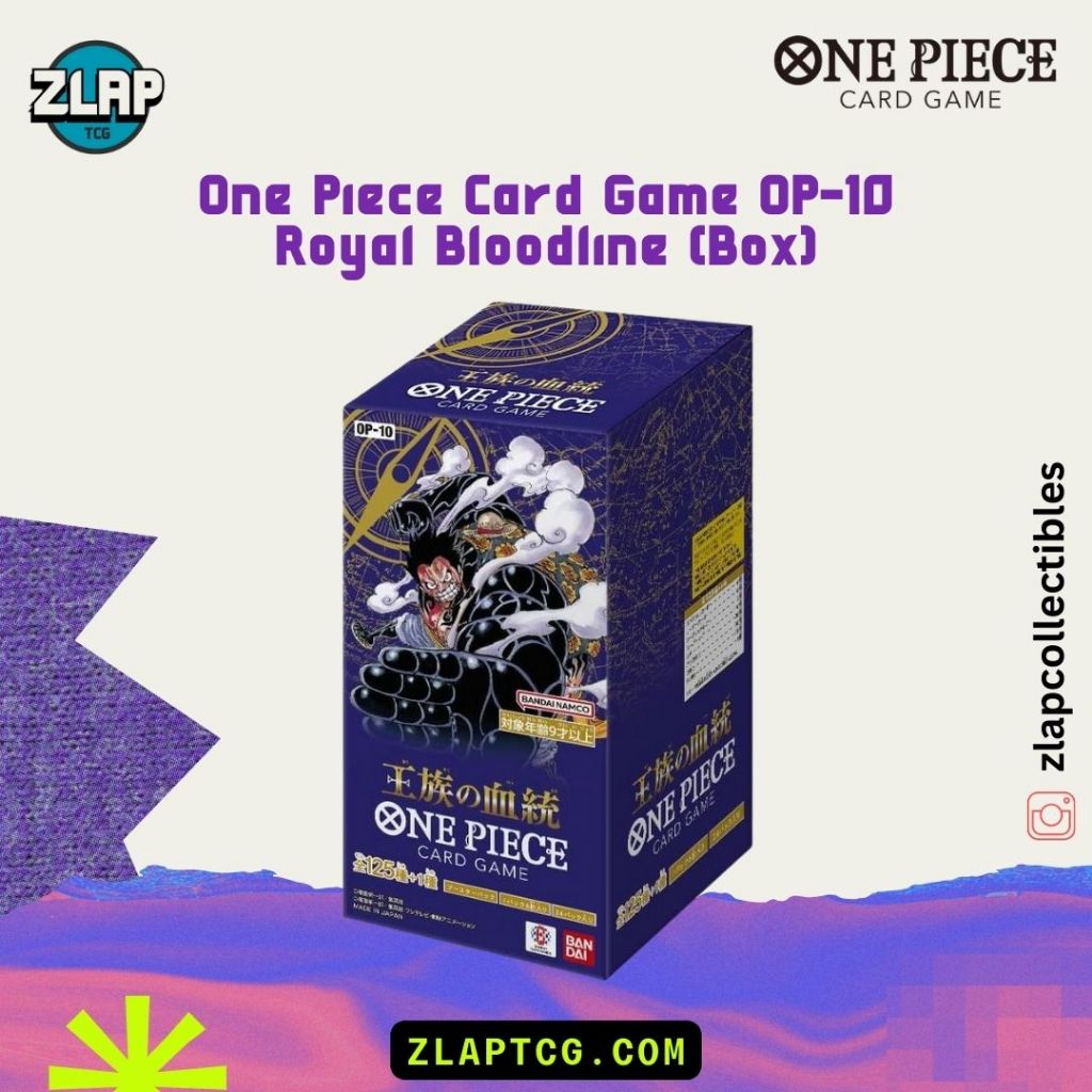 Jual One Piece Card Game OP-10 Royal Bloodline Booster Box | Shopee Indonesia