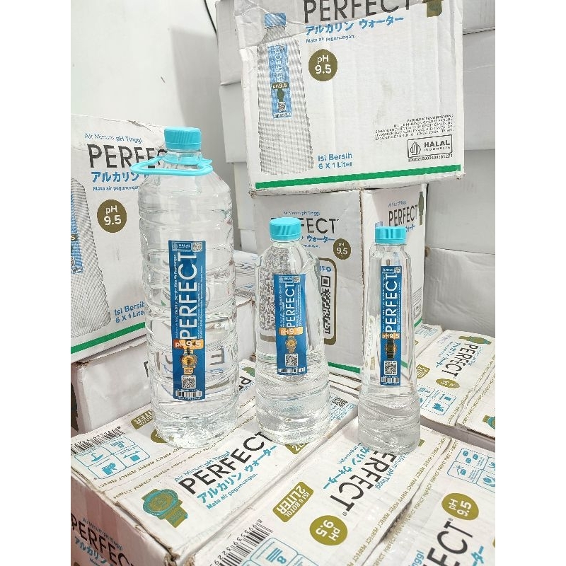 Jual Perfect Alkaline Water / Air Minum PH 9,5 - (2 liter - 1liter - 500ml) | Shopee Indonesia