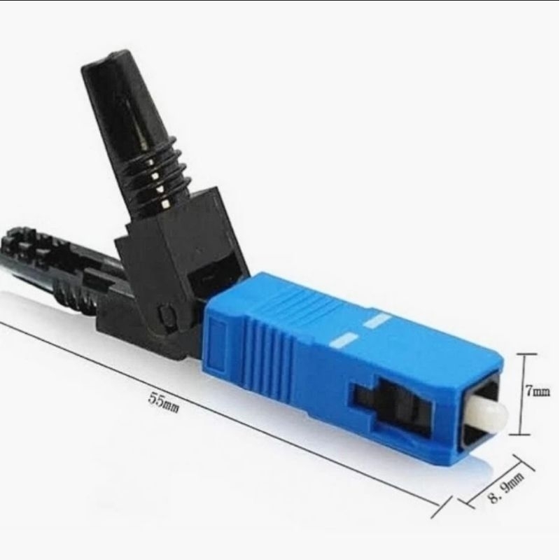 Jual Tarmoc Fiber Optic SC UPC Fast Connector / FTTH Fast Connector SC ...
