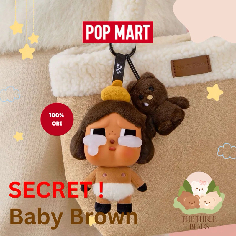 Jual [ SECRET ] CRYBABY CRYING AGAIN 100% ORI POP MART VINYL FACE PLUSH ...