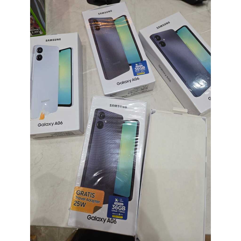 Jual BOX / KOTAK / DUS ORIGINAL SAMSUNG A06 4GB/64GB | Shopee Indonesia