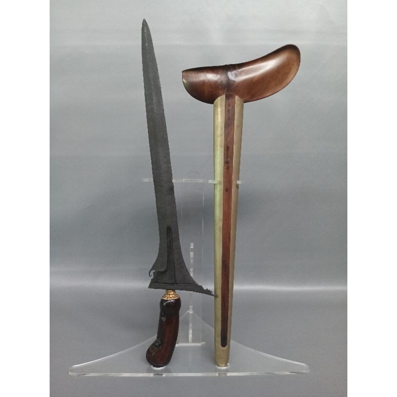 Jual keris sinom era sepuh, garap istimewa pamor tangkis, warangka ...