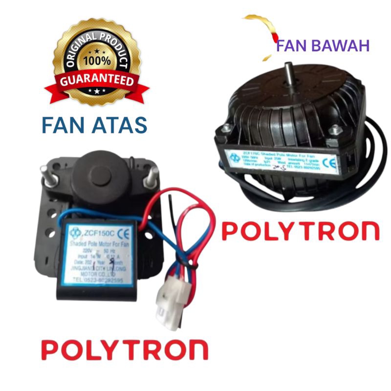 Jual Dinamo motor fan showcase Polytron original Fan bawahnfan atas ...