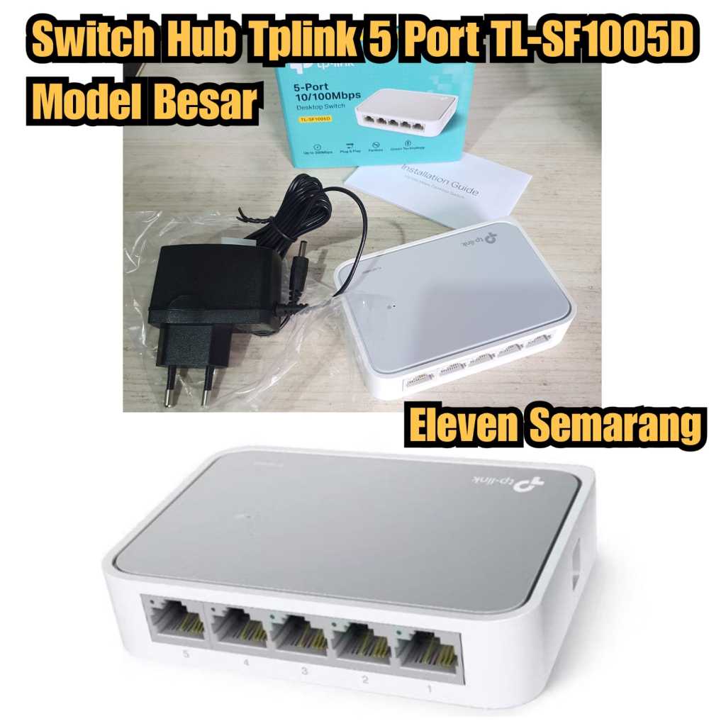 Jual Switch Hub 5 Port - TP Link Lan hub pengganda lan Switch hub ...