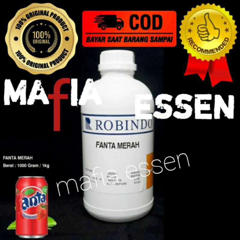 Jual FANTA MERAH FLAVOUR//PERISA//ESSENCE ROBINDO REPACK 500gr & 1 KG ...