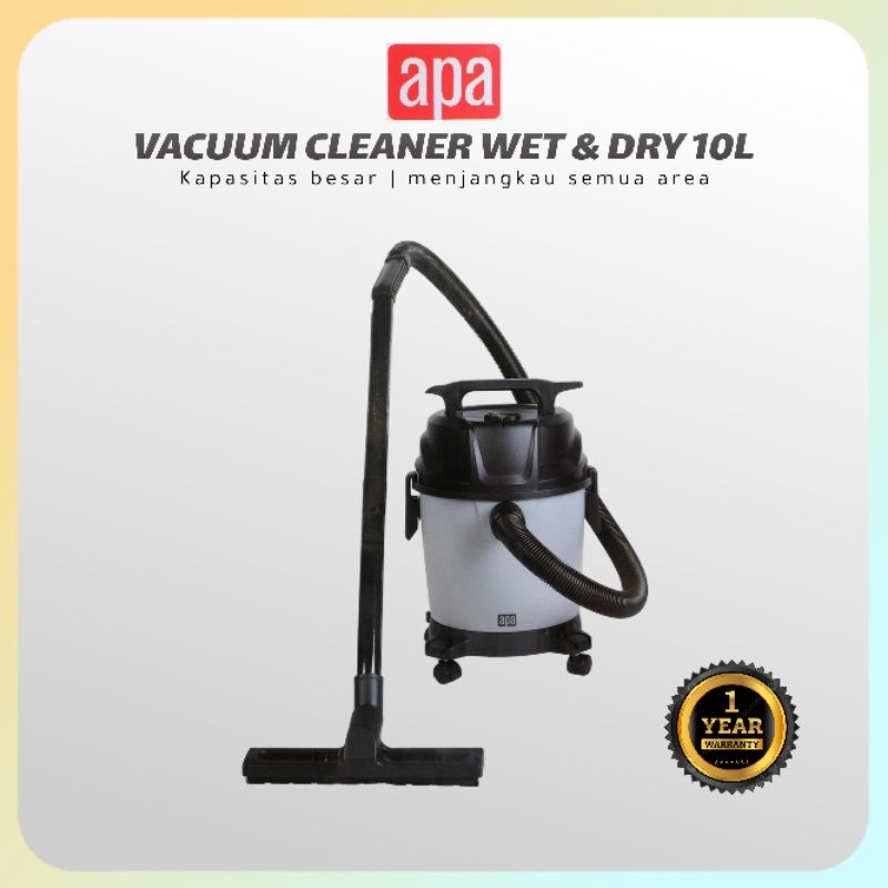 Jual APA Vacum Cleaner Wet & Dry Cleaning Supplies 10L 800W | Shopee ...