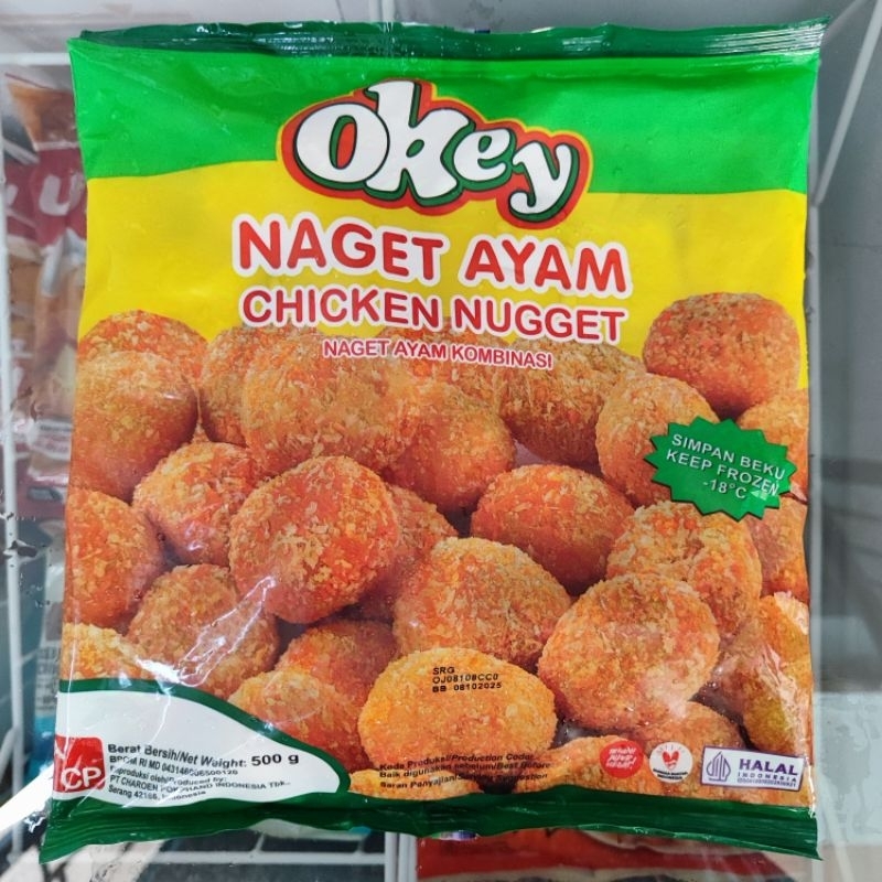 Jual Okey Naget Ayam Chicken Nugget 500g | Shopee Indonesia
