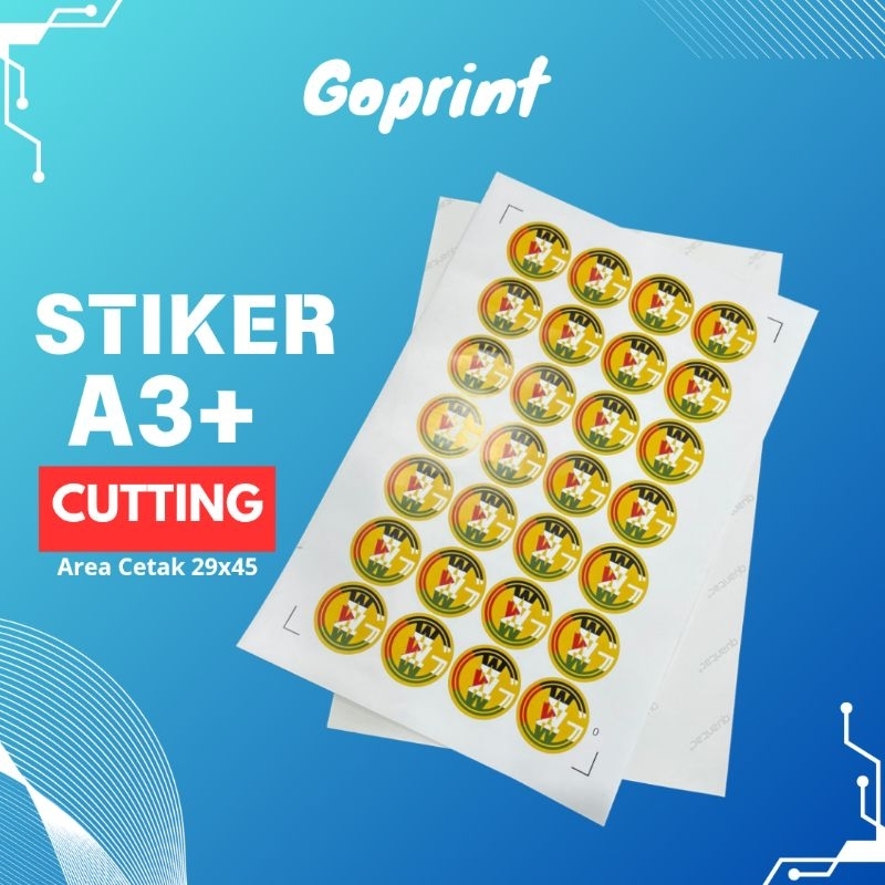 Jual CETAK STIKER CROMO | STIKER BONTAC CUSTOM A3+ | STIKER MAKANAN ...