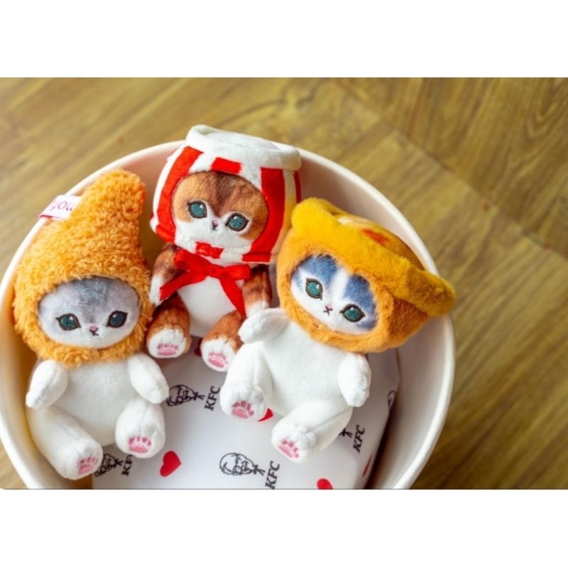 Jual (OPEN PO) KFC SINGAPORE X MOFUSAND Plush Keychain WAJIB BaCA ...