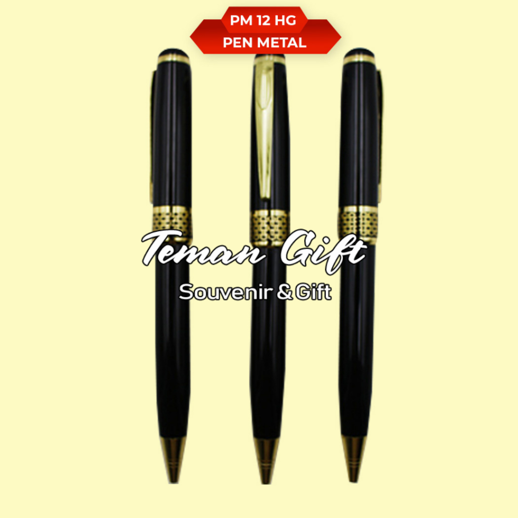 Jual Pen Metal Pulpen Stainless Besi Custom Grafir Logo Nama Ballpoint ...