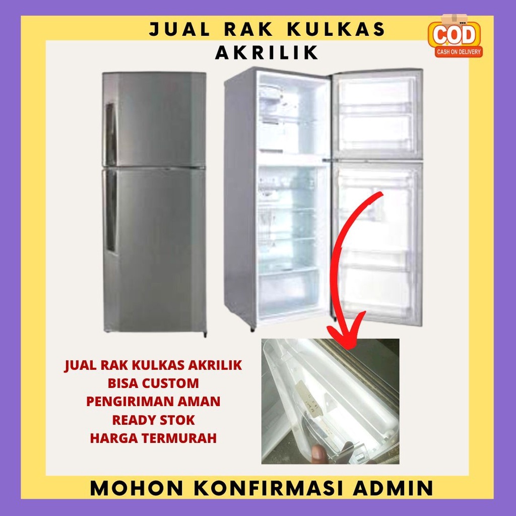 Jual Rak Botol Pintu Frezer Kulkas LG 2 Pintu Type GN-V | Shopee Indonesia