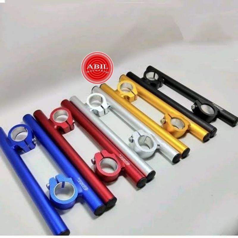 Jual setir stang 15 derajat/stang jepit model drag universal | Shopee ...