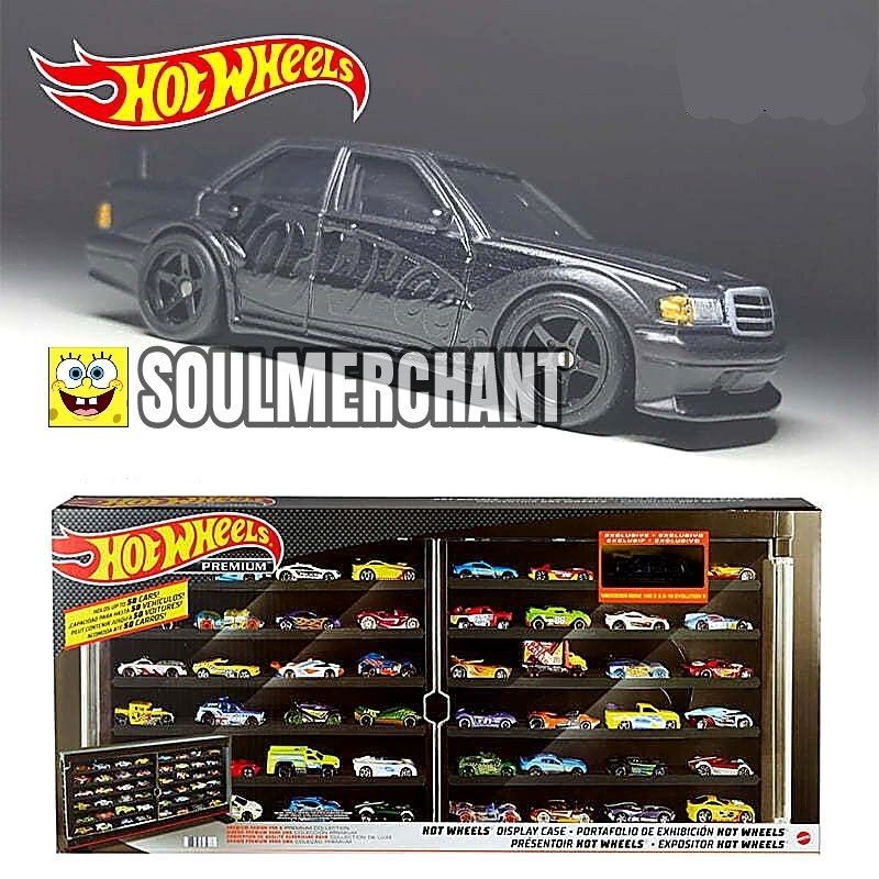 Jual Hot Wheels Premium Display Case with Mercedes Benz 190E | Shopee ...