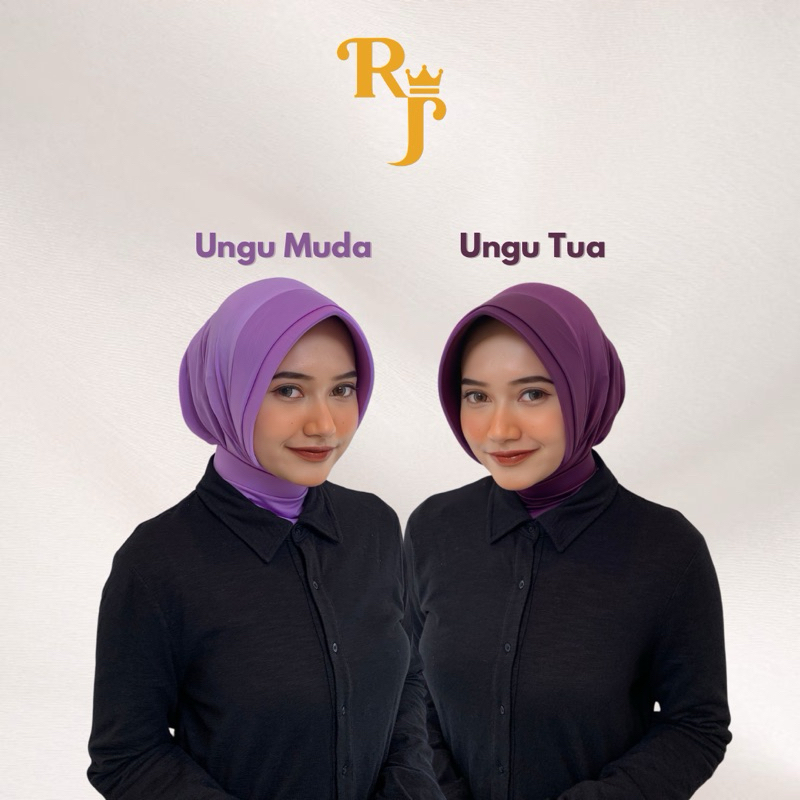 Jual Jilbab Dinas Ungu Muda/Ungu Tua Premium Antem | Shopee Indonesia