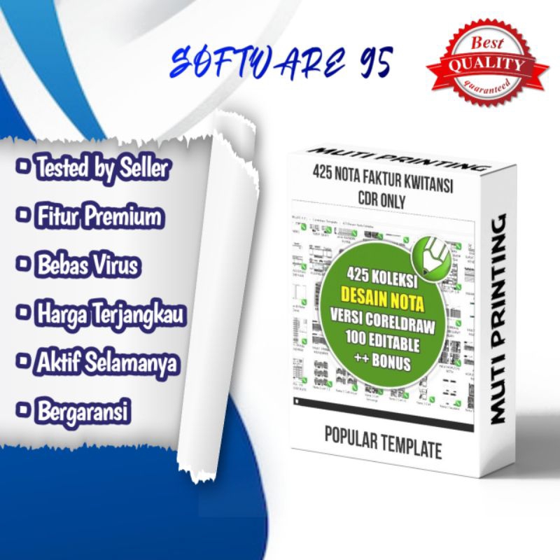 Jual 425 Nota Faktur Kwitansi Untuk Coreldraw - Bussiness - Desain ...